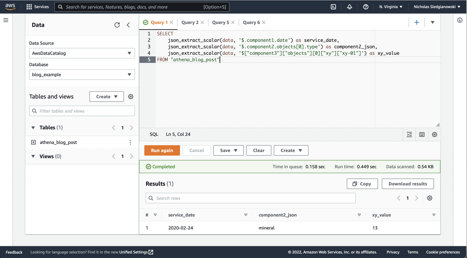 Querying Complex Json Objects In Aws Athena Sledgeworx Software